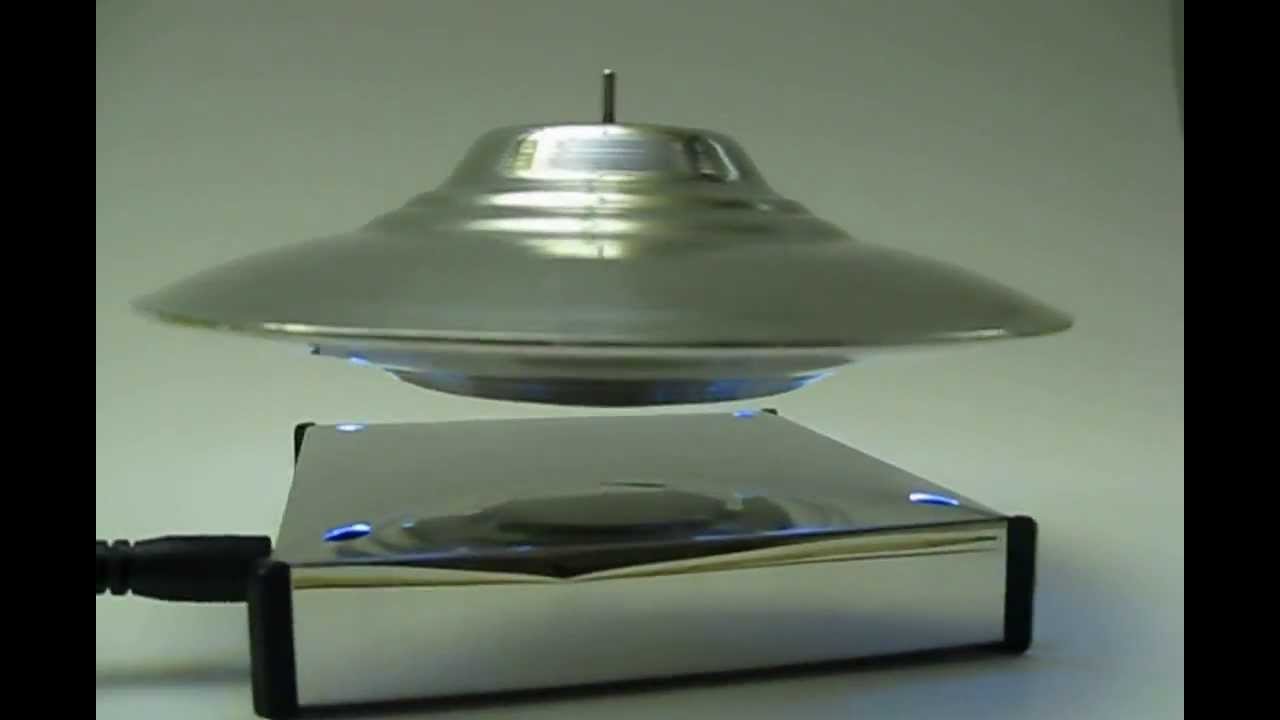 Fascinations Levitron Revolution (Floating a Bob Lazar Sport Saucer ...
