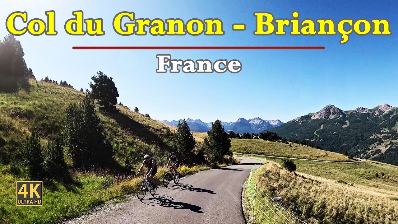 Col du Granon To Briançon In France 🇫🇷 | Scenic Road Trip In Stunning ...