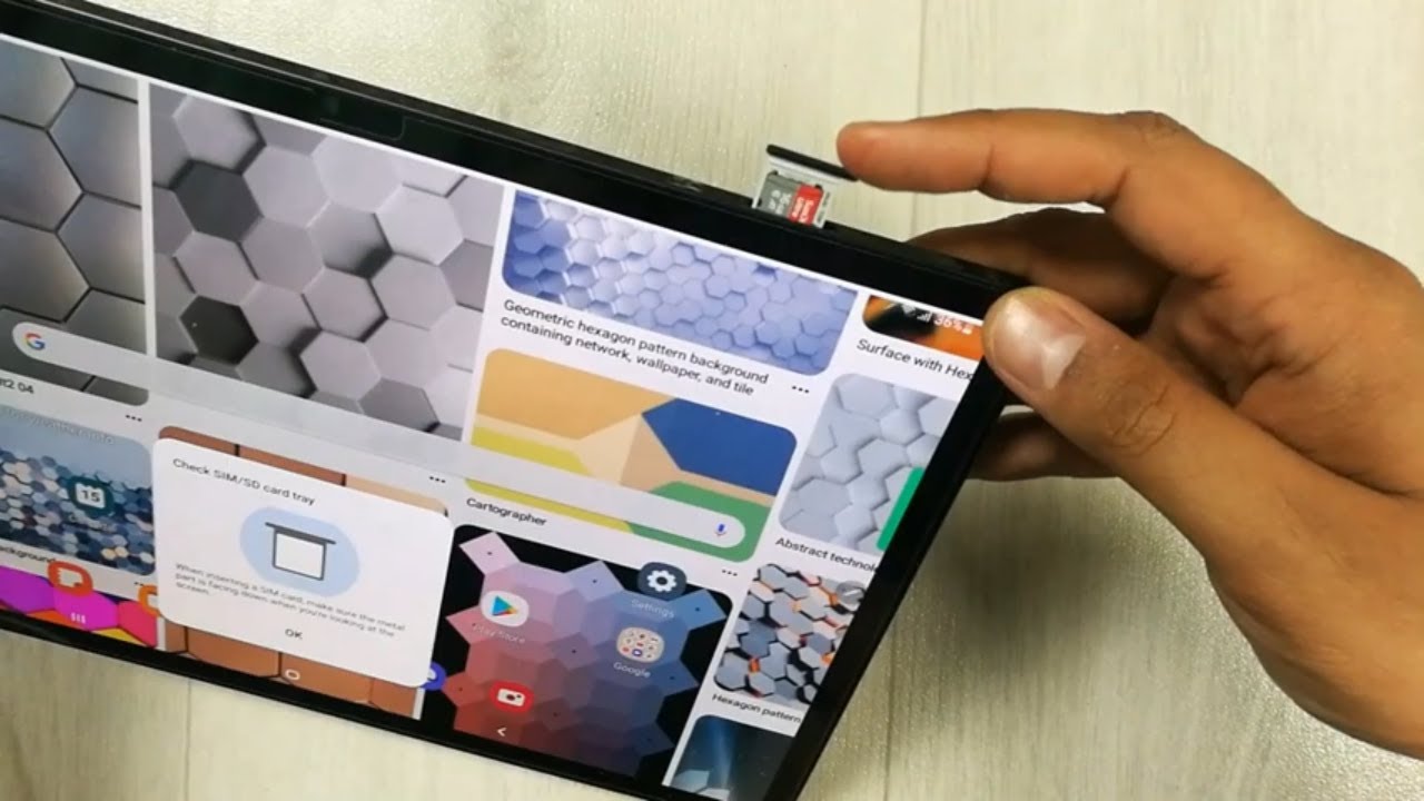 Samsung Galaxy Tab S8 Plus - How to Insert SD Card and Move Apps to ...