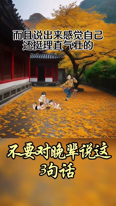 不要对晚辈说这几句话人生忠告 人性真相 清醒思考 Youtube