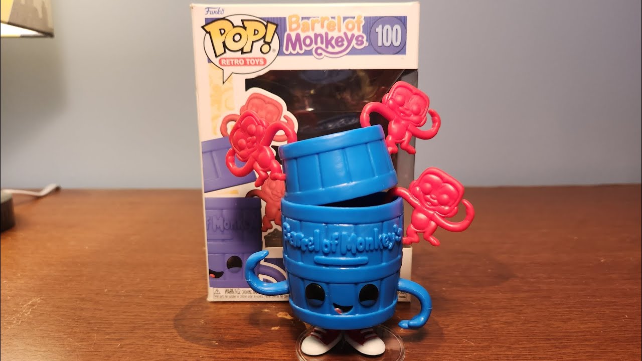 Barrel of Monkeys Funko Pop - YouTube