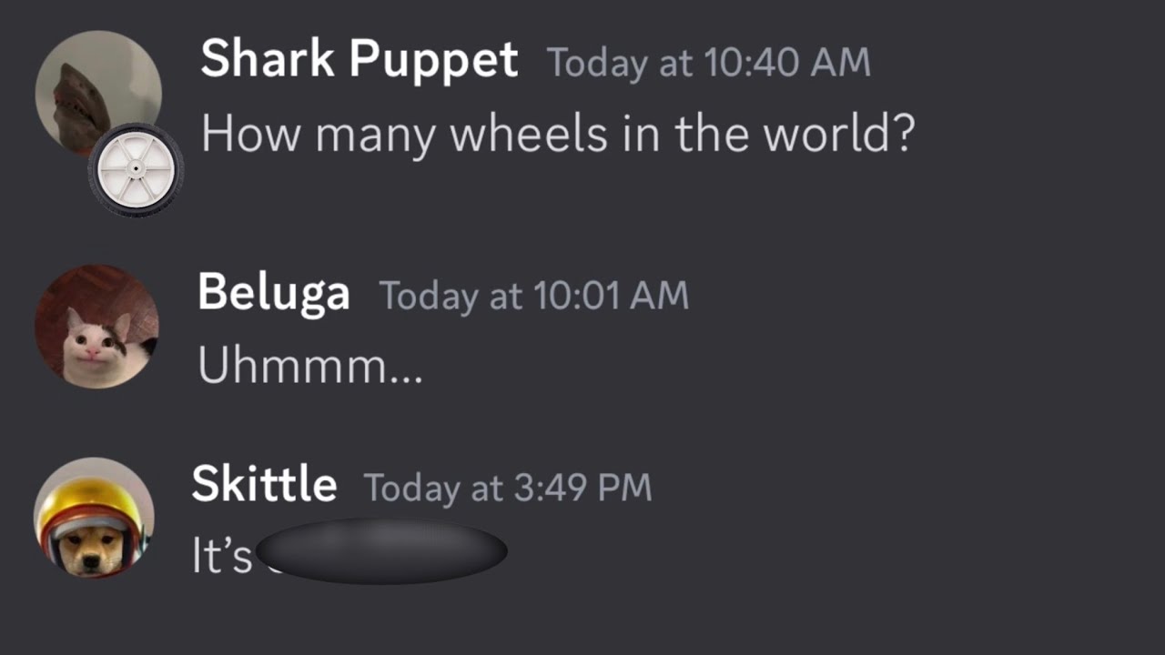 How many wheels in the world… - YouTube