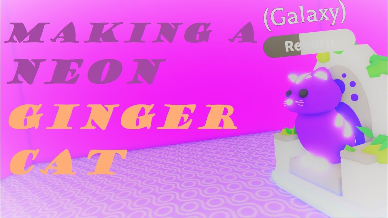 Making a neon Ginger cat! | 🐈 | w/ Andrew! - YouTube