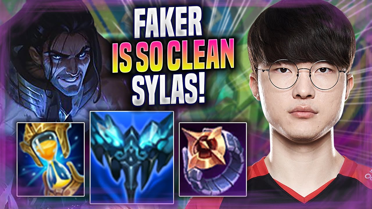 FAKER IS SO CLEAN WITH SYLAS! - T1 Faker Plays Sylas MID vs Ahri ...