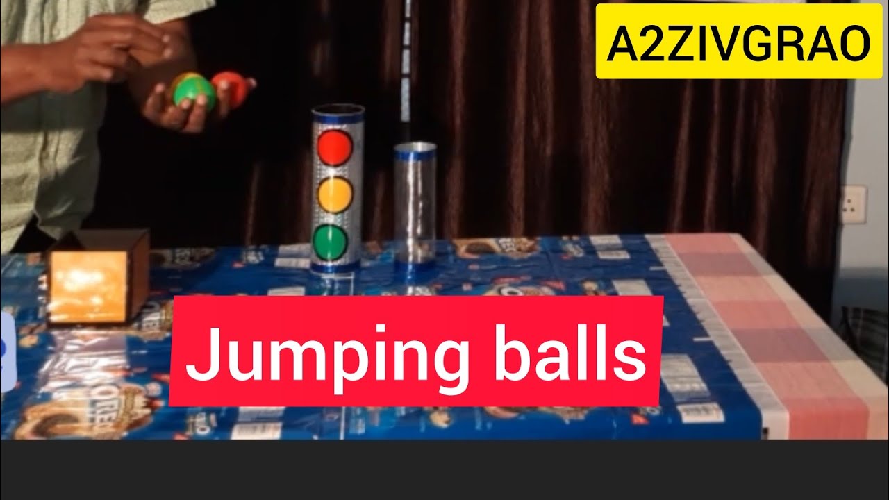 Joker tube magic trick | Jumping balls | MAGICIAN IVGRAO | A2ZIVGRAO ...