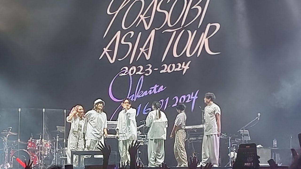 YOASOBI Asia Tour Concert in Jakarta, Indonesia | Wrap Edition - YouTube