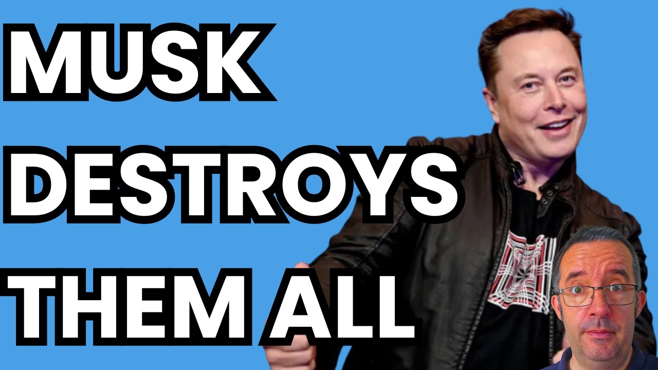 Elon Musk Is Destroying Them All! - YouTube
