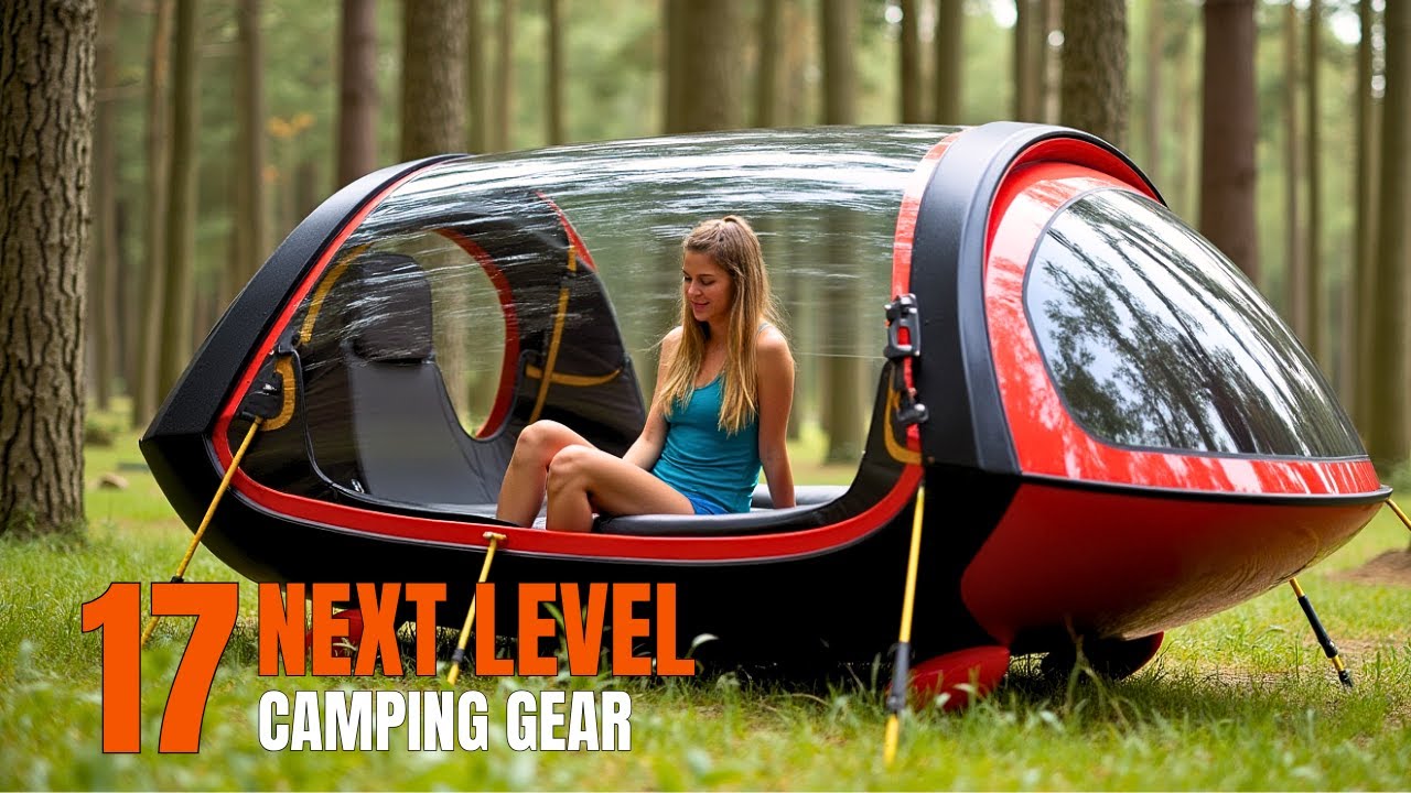 17 Next Level Camping Gear & Gadgets for Your Next Camping Trip! - YouTube