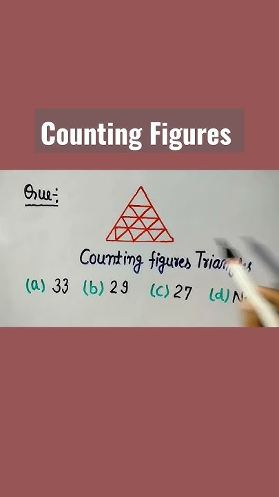 Counting Figures | Counting Figures Triangles | Counting Triangles # ...