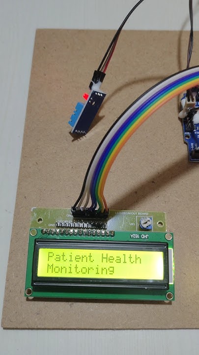 Patient Health Monitoring system Using GSM - YouTube