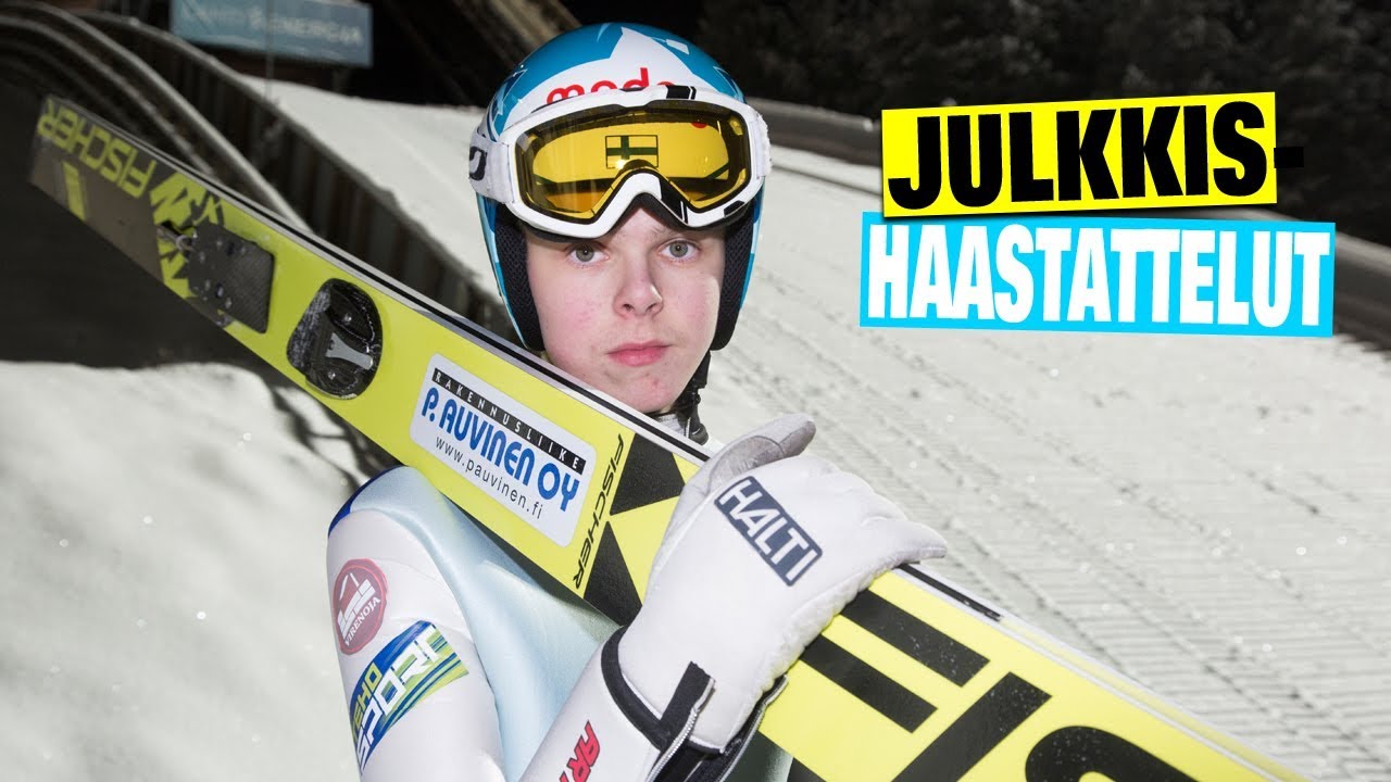 Mäkihyppääjä Mico Ahonen, 17, kertoo kovat tavoitteensa! - YouTube