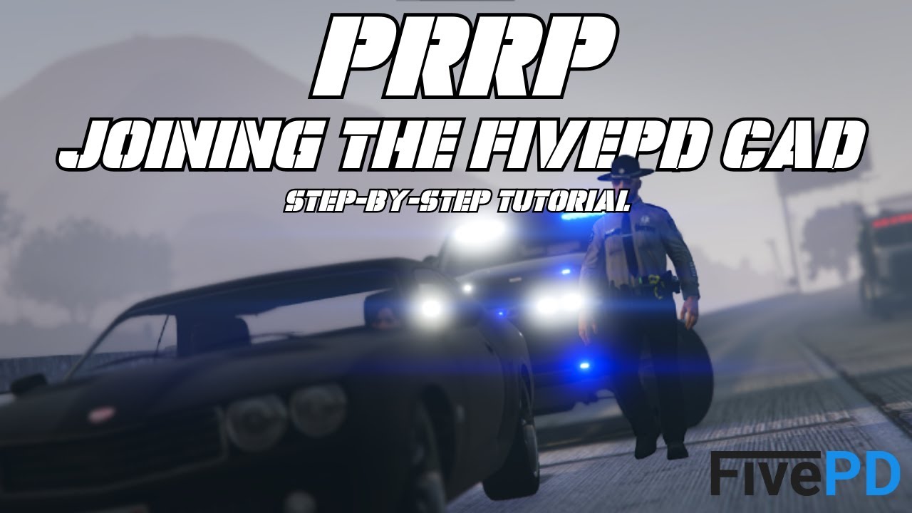 Joining the FivePD CAD - Step-by-Step Tutorial - PRRP - YouTube