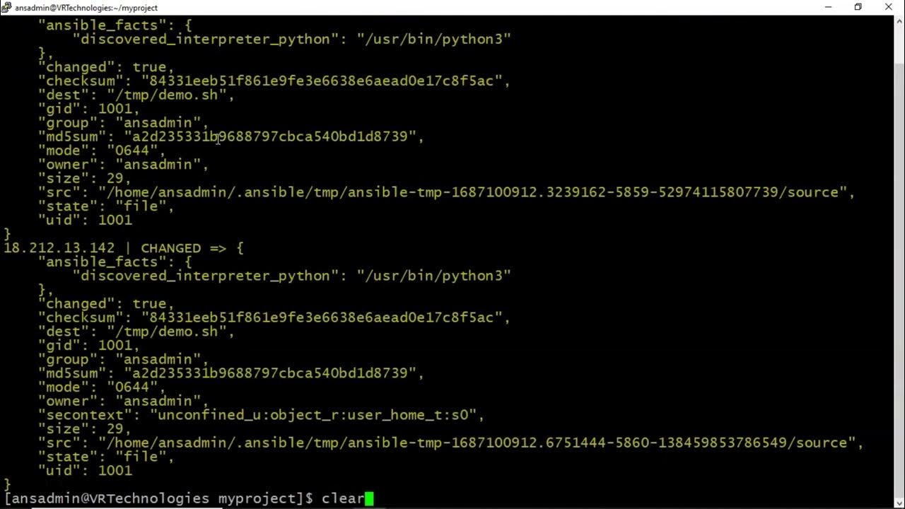 Section-4: Video-4 : Copy Module | Ansible-Playbooks | VRTechnologies - YouTube