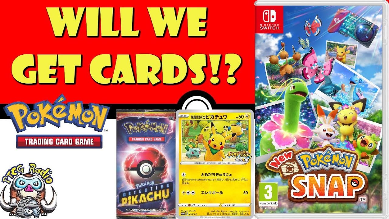 Will We Get New Pokémon Snap TCG Cards!? (Pokemon TCG News) - YouTube