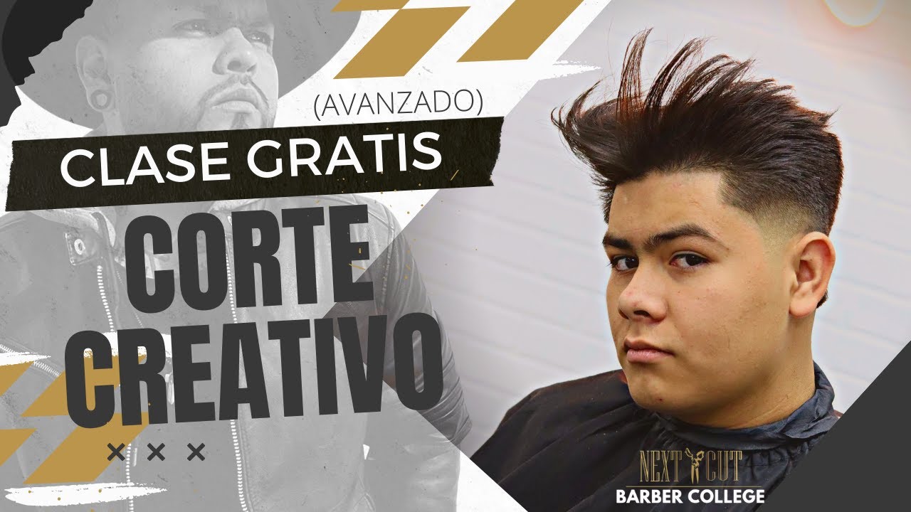 CLASE GRATIS - Corte Creativo- (AVANZADO) - YouTube