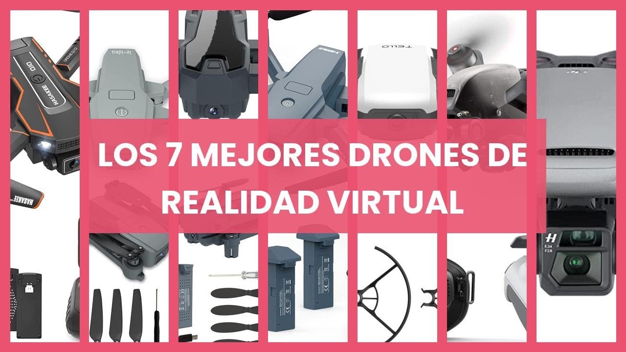 Vr drone: Los 7 mejores drones de realidad virtual - YouTube