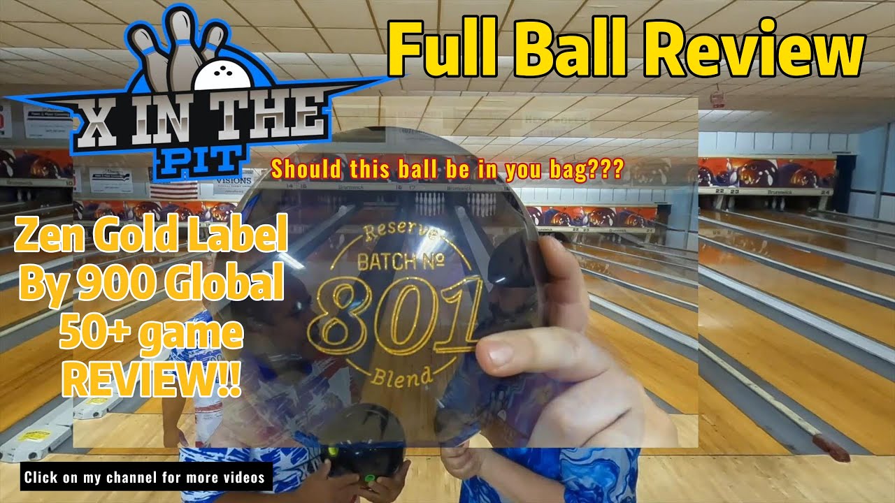 Zen Gold Label By 900 Global Ball Review! 4k - YouTube