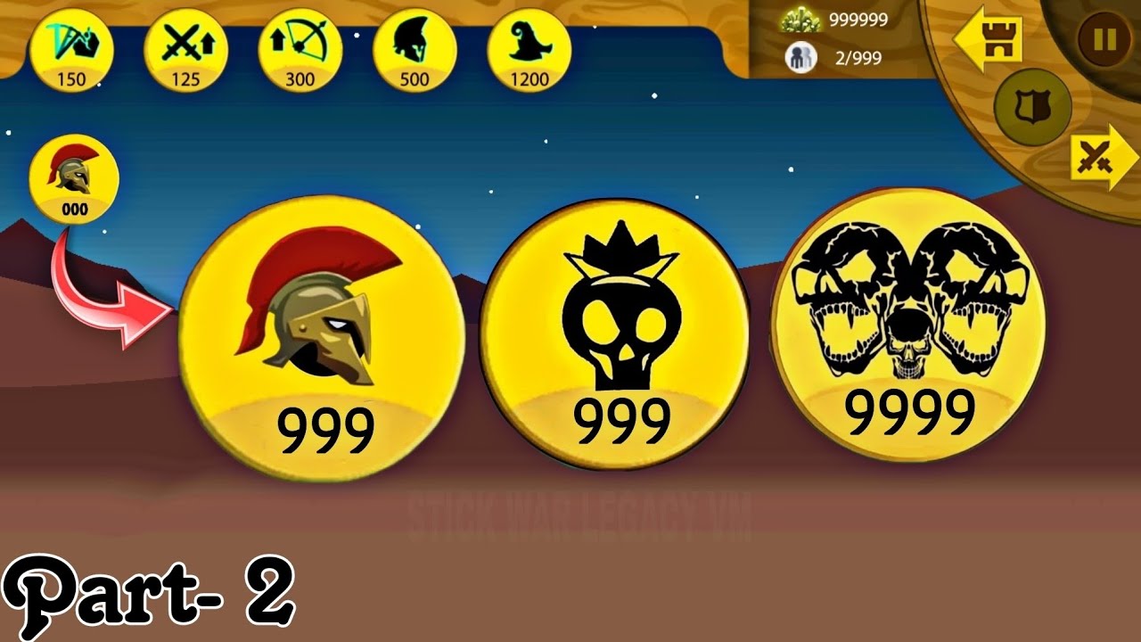 NO UPGRADE SKILL DESTROY ALL MAP | STICK WAR LEGACY - STICK WAR LEGACY ...