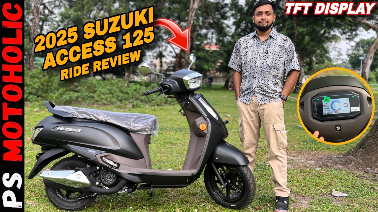 All New 2025 Suzuki Access 125 TFT Display Review - All New Updates ...