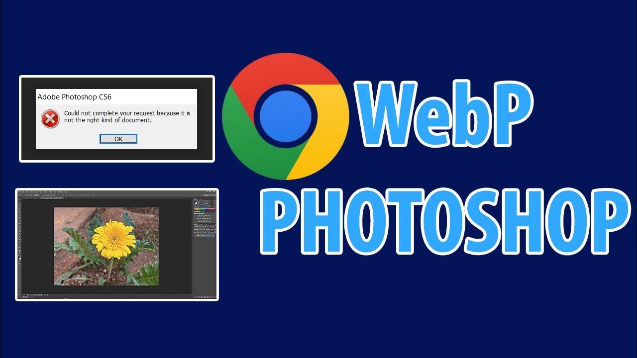 How to Open Webp File in Photoshop - YouTube