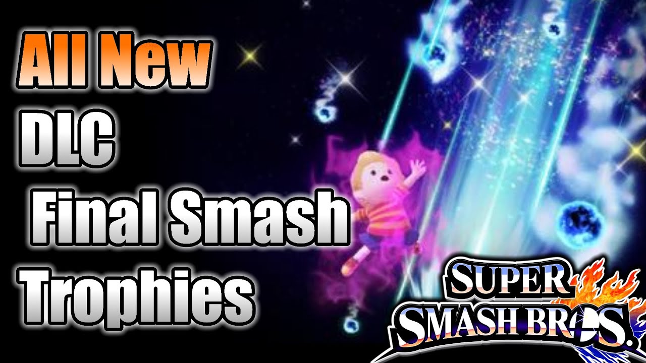 Lucas, Roy, Ryu Final Smash Trophies | All-Star Mode - YouTube
