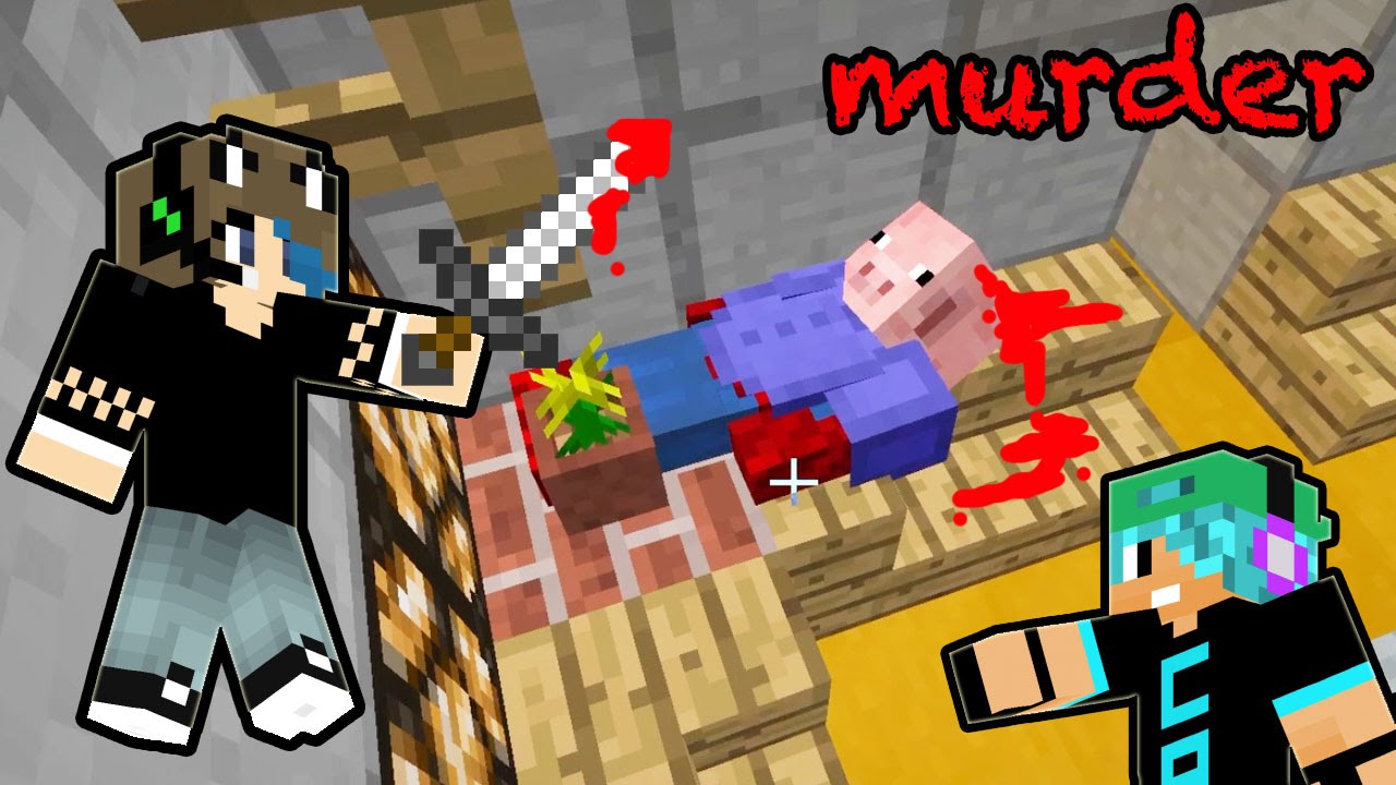 Minecraft / The Game of Murder / Radiojh Audrey Games - YouTube
