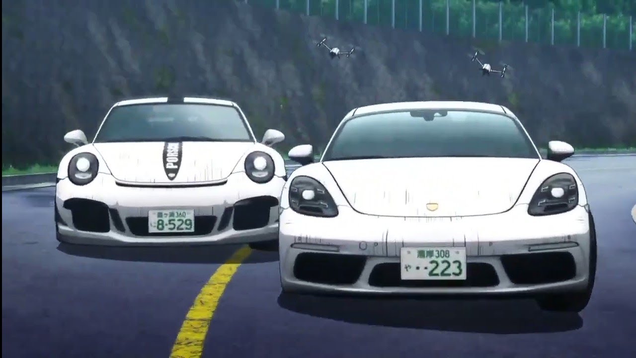 【MF GHOST】Porsche Showdown! Michael Beckenbauer Vs. Fujin Ishigami ...