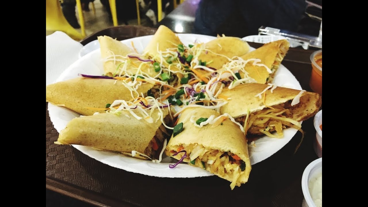 spring dosa recipe | schezwan dosa recipe | chinese dosa recipe - YouTube