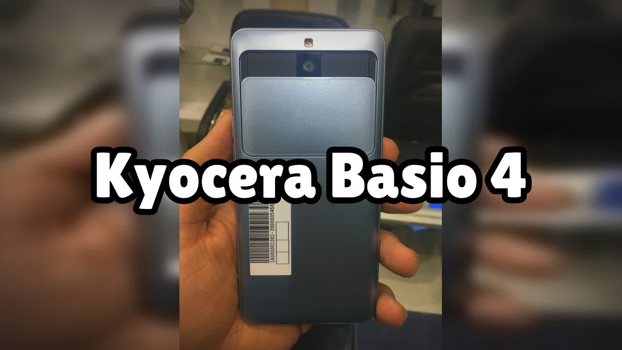 Photos of the Kyocera Basio 4 | Not A Review! - YouTube