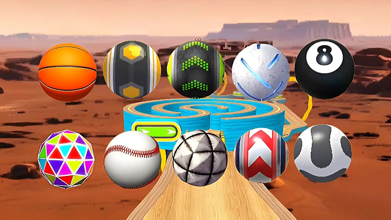 🥎 Going Balls VS Rollance Balls Action Ball Games New Race 760 ...