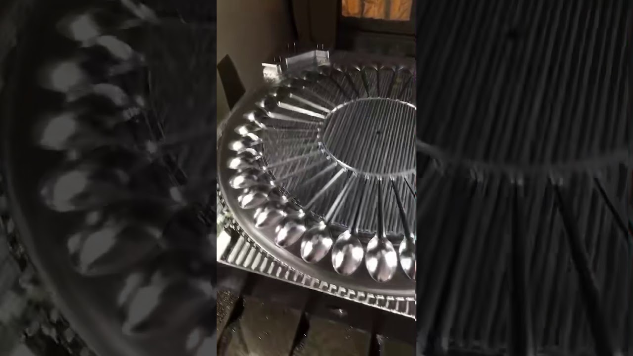 plastic spoon mould finished for injection molding machine using good ...