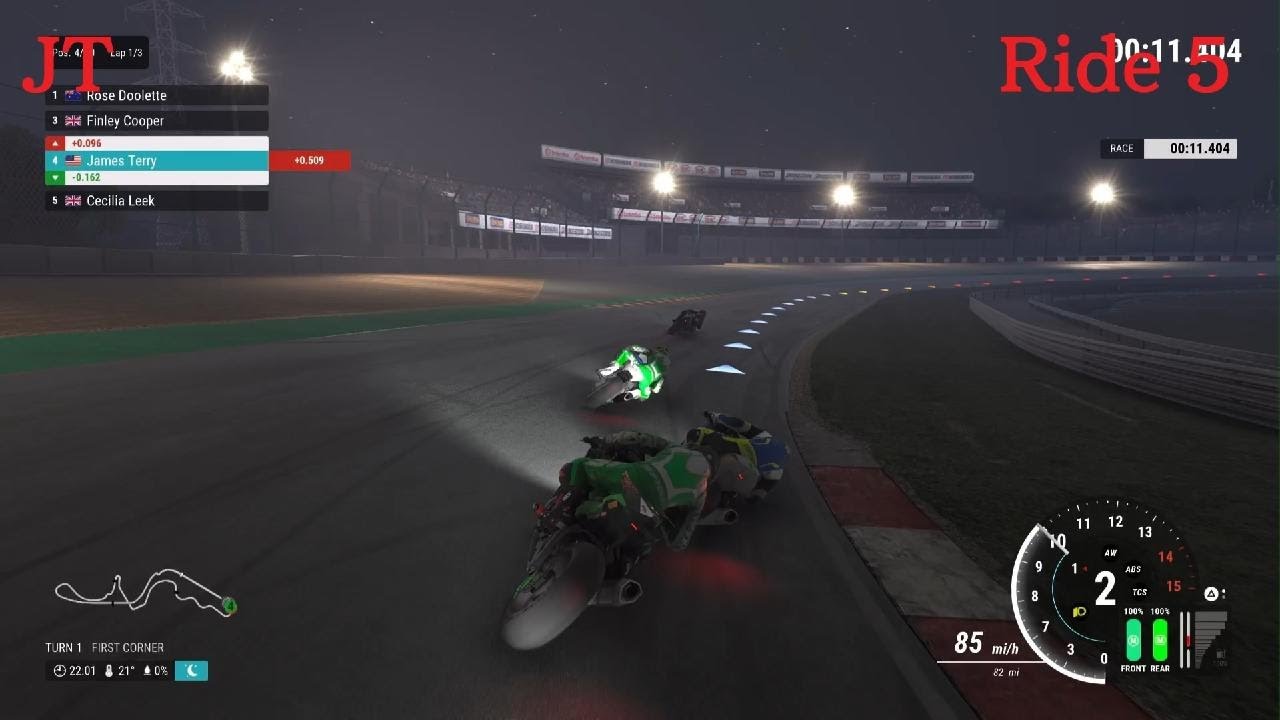 RIDE 5-PS5-Suzuka-Motorcycle GP Circuit Race #2-James Terry On A ...