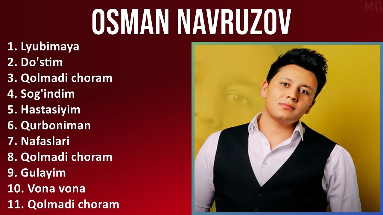 Osman Navruzov 2025 MIX Top Hits Lyubimaya, Do'stim, Qolmadi choram ...