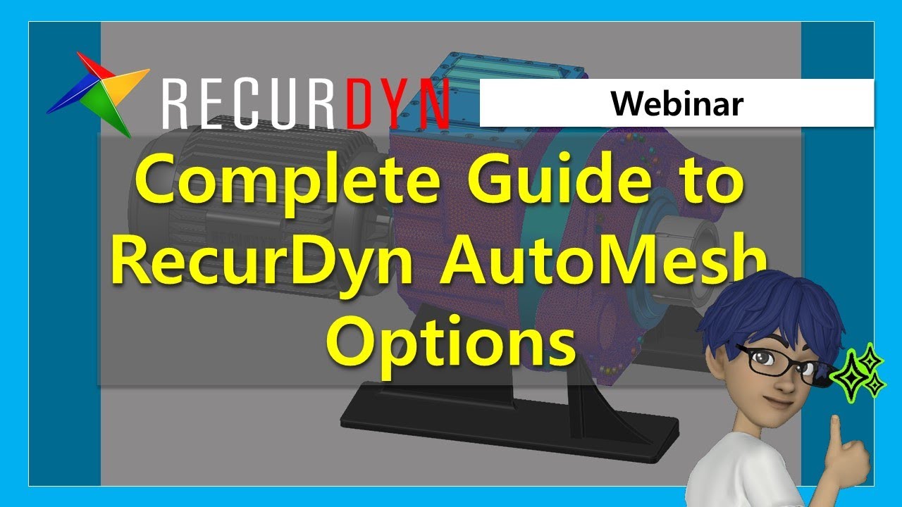 Complete Guide to RecurDyn AutoMesh Options - YouTube