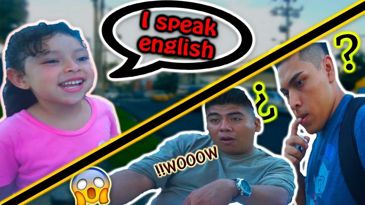 Niña de 5 años nos gana en el inglés *INCREÍBLE* - YouTube
