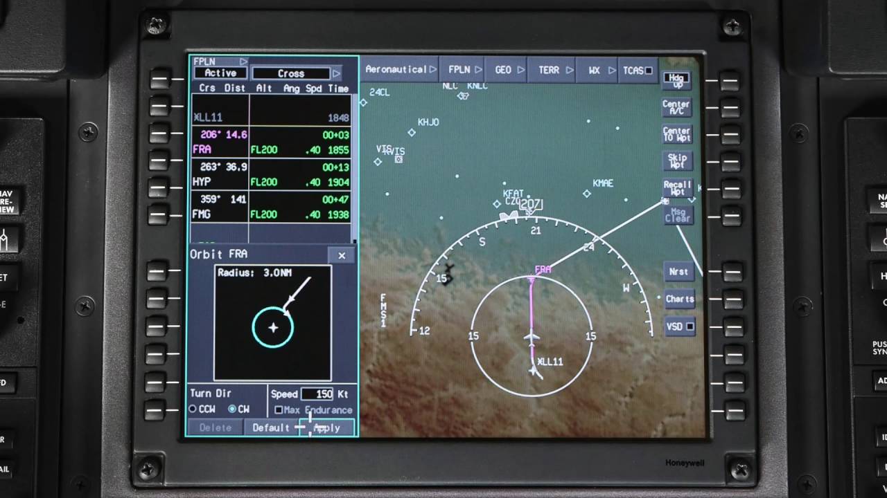 Orbit Patterns on the Pilatus PC-12 NG | Aero Training TV | Honeywell ...