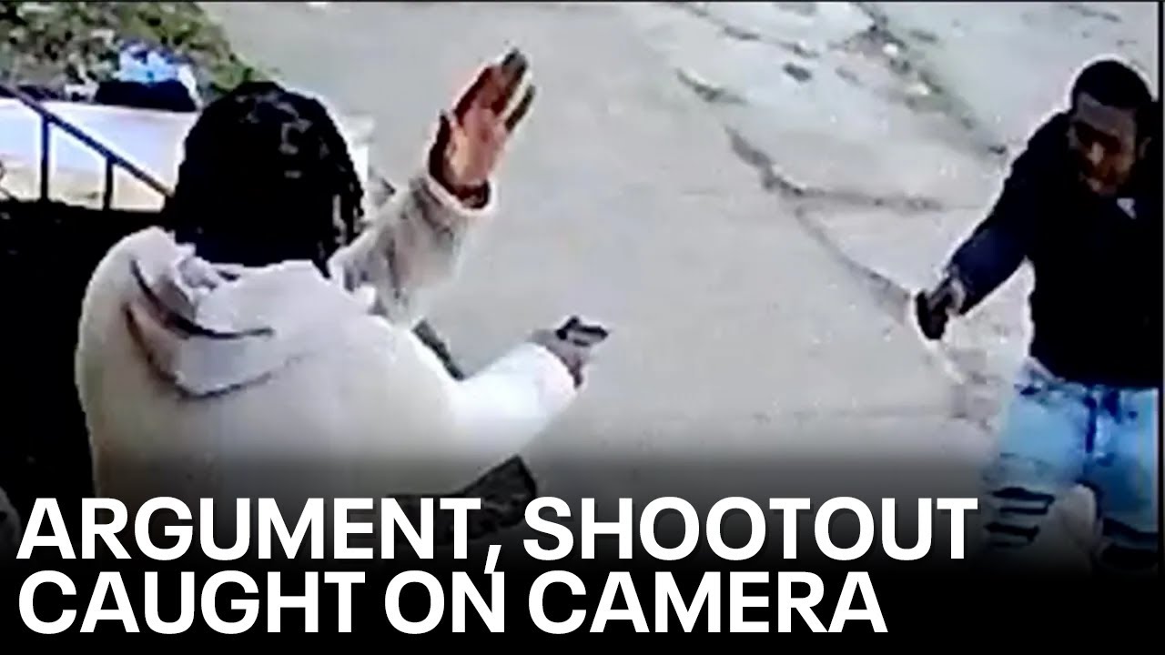 WATCH: Argument leads to broad daylight shootout on Philadelphia street ...