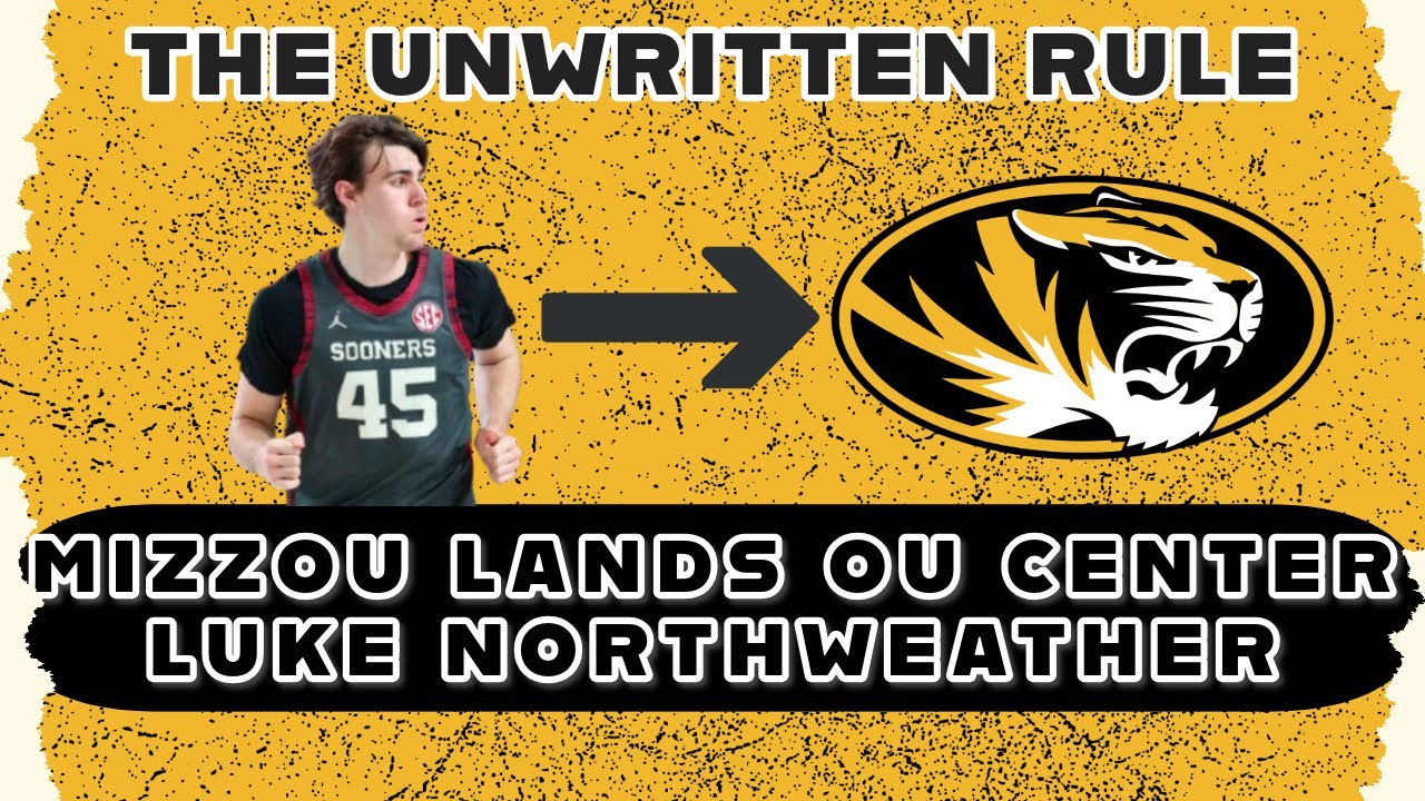 Mizzou adds Oklahoma center Luke Northweather in transfer portal - YouTube