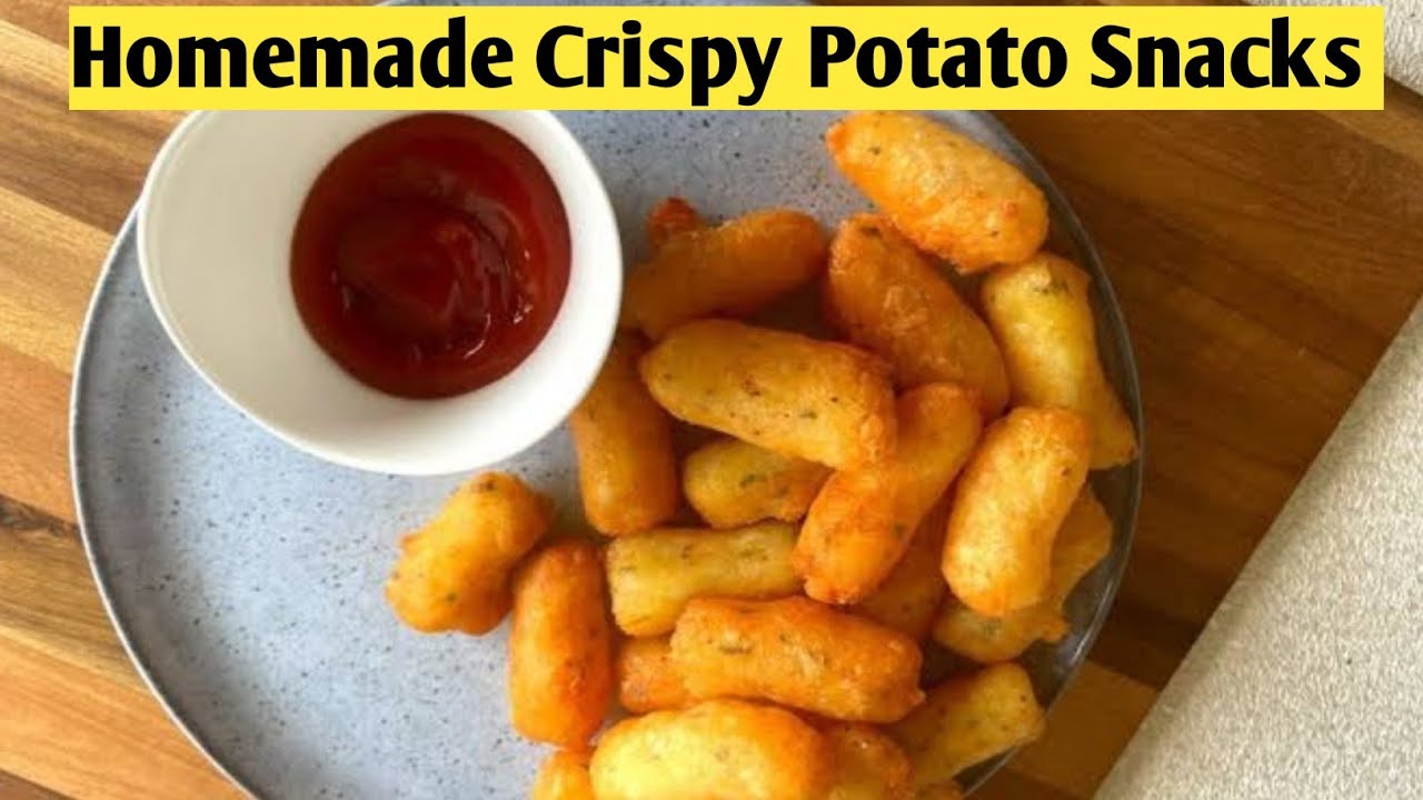 Crispy Potato Snacks !! Homemade Potato Snacks !! Special Tea Time ...