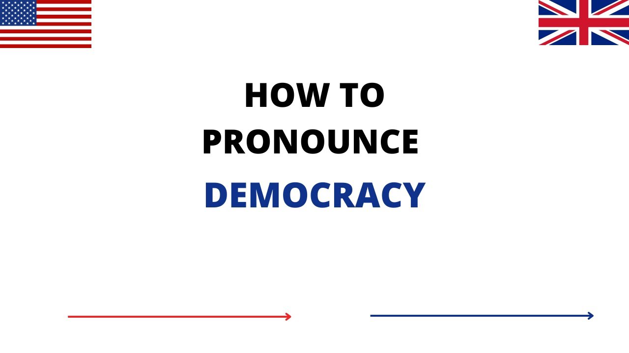 How To Pronounce DEMOCRACY In English | DEMOCRACY Pronunciation | How ...