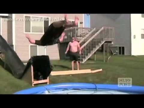 Slip n Slide Fail Compilation - YouTube