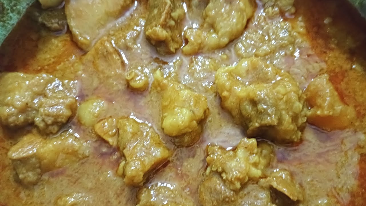 goroer mangso recipe - YouTube