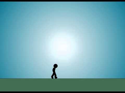 Walking - Stickman Animation Test 1 - YouTube