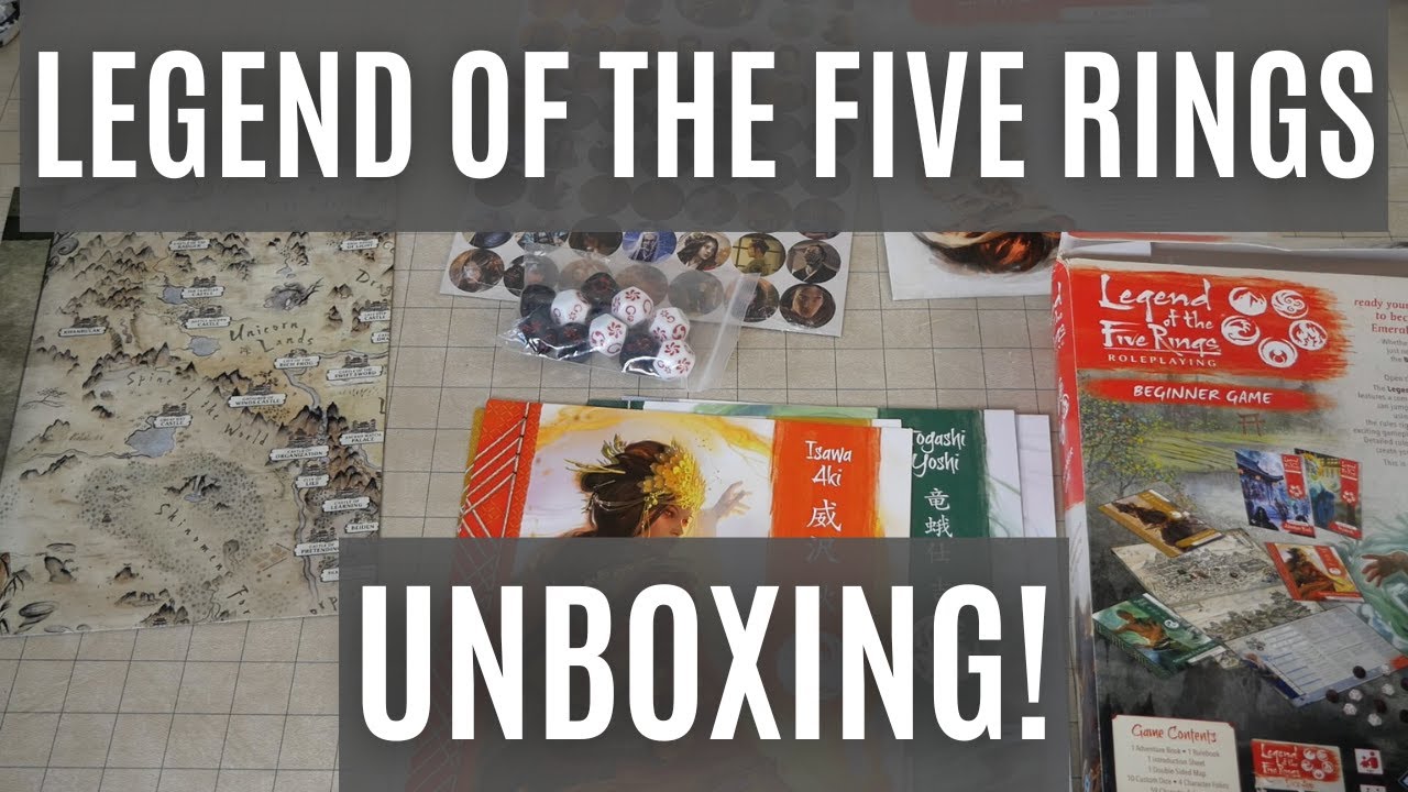 Legend of the Five Rings RPG First Impressions - YouTube