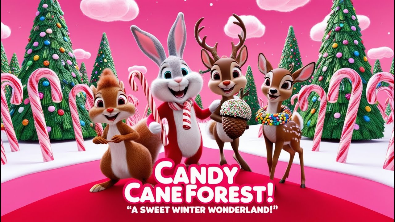 Candy Cane Forest | Kids songs | Nursery Rhymes | Dreamy Dots - YouTube