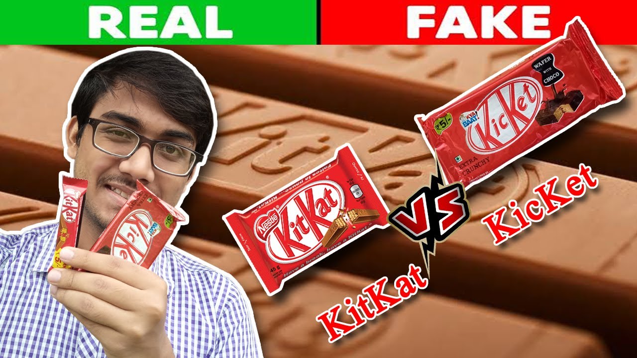 KitKat vs KicKet | Real products vs Fake Products | Nestle - YouTube