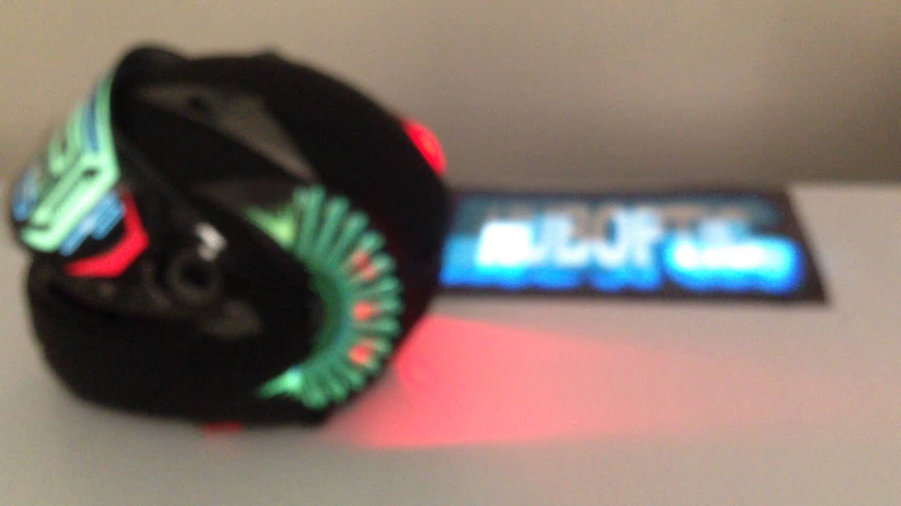 NEW STYLE - Light Up HELMET / LED HELMET - Future Robot Bot Head LED ...
