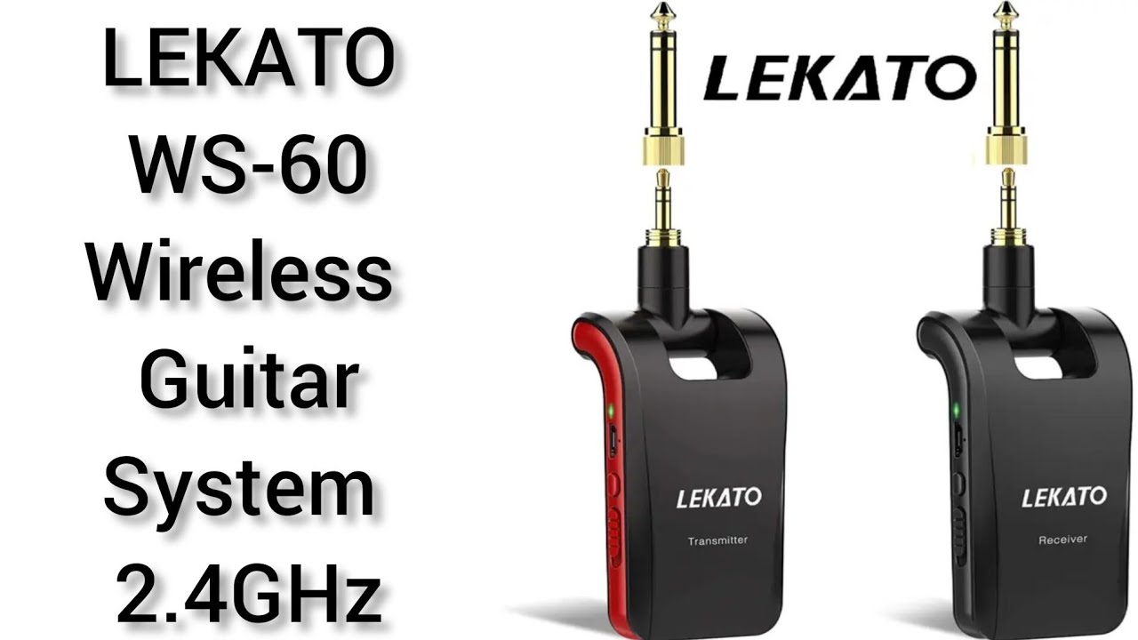 Lekato ws-60 review || Lekato guitar wireless system - YouTube