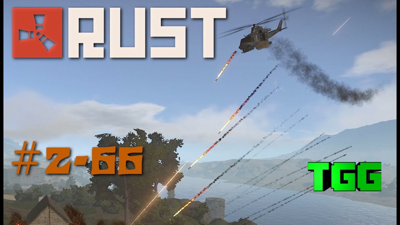 Rust- Clan Wars Ep:66 BBtraz Vs. Attack Heli - YouTube
