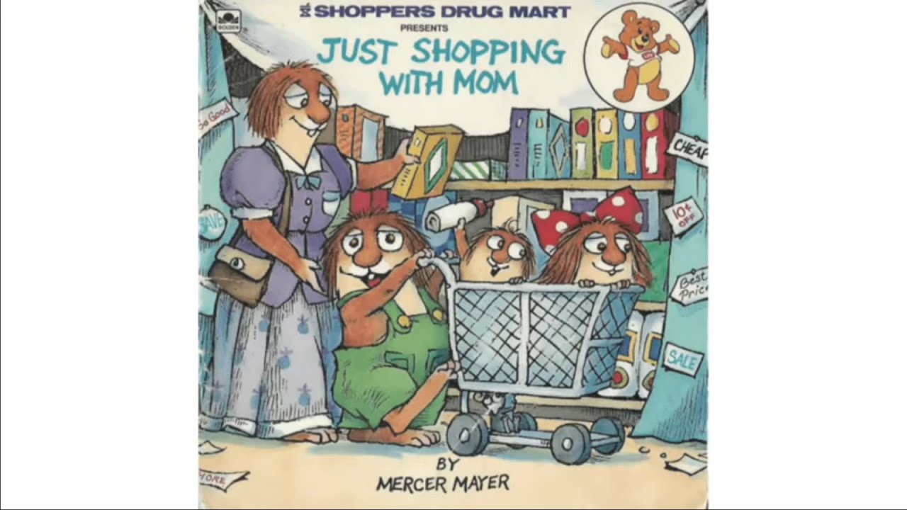 Just Shopping With Mom by Mercer Meyer, Read Aloud Book for Children ...